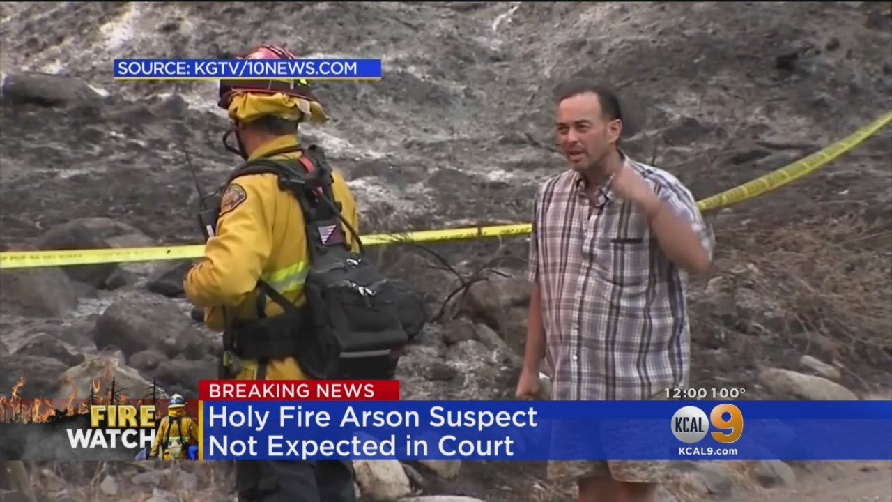 Arraignment For Arson Suspect In Holy Fire Postponed To Friday - YouTube
