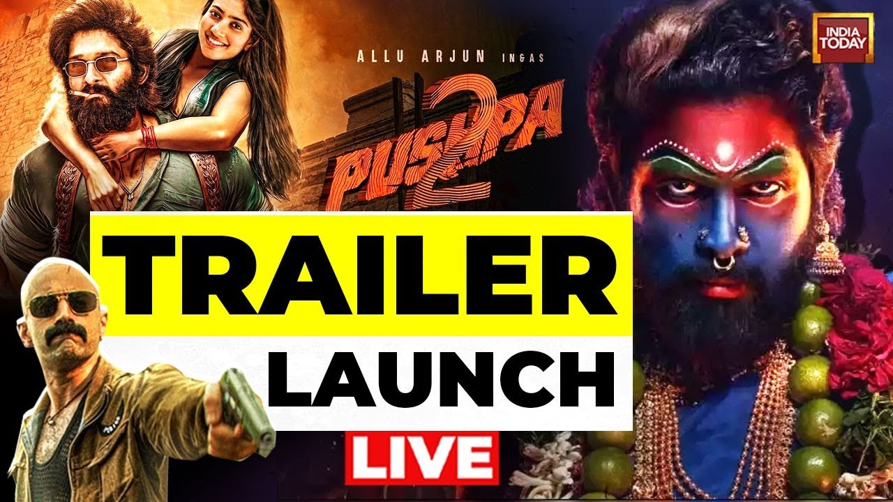 Pushpa 2: The Rule Trailer Launch Event And LIVE Performances | Allu ...