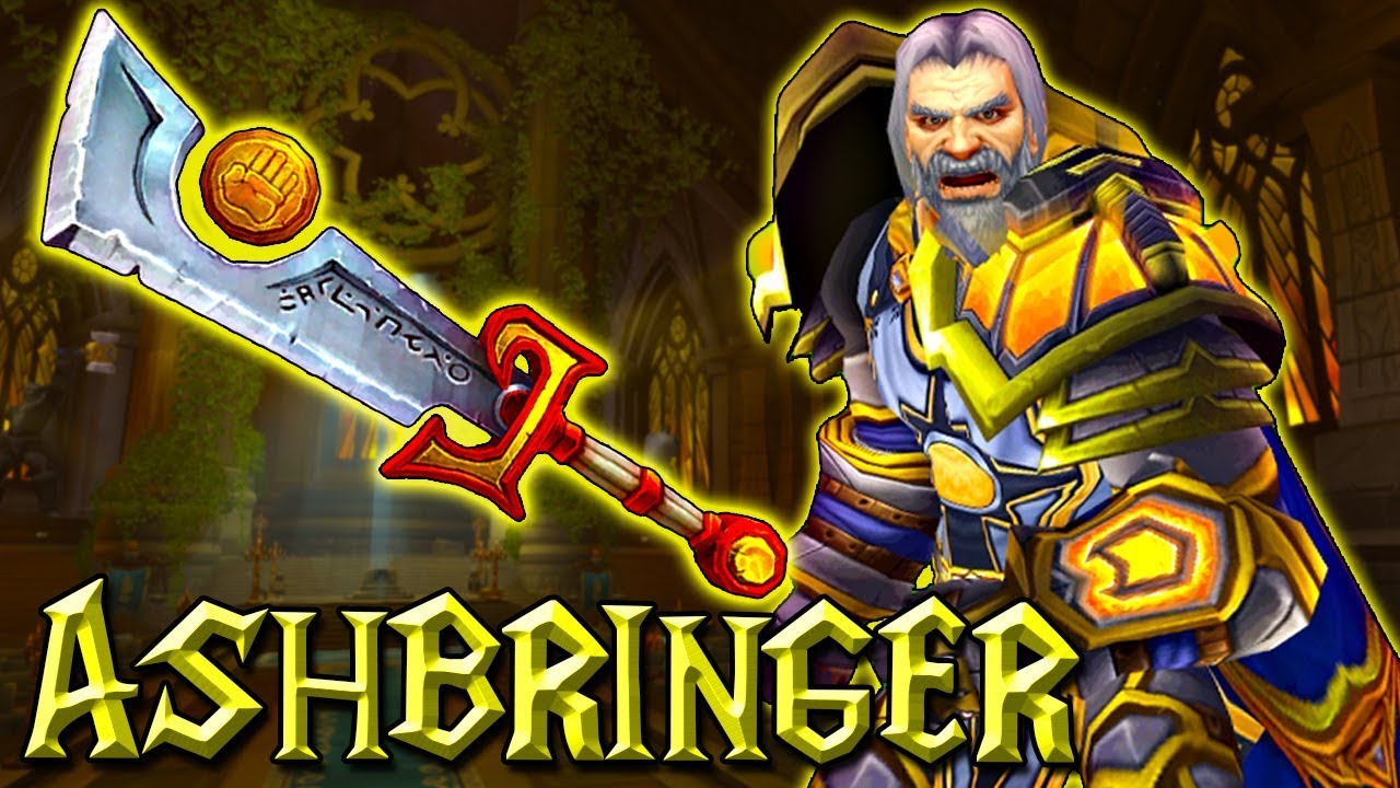 Ashbringer - Retribution Paladin Artefakt - Příběh Tiriona Fordringa ...