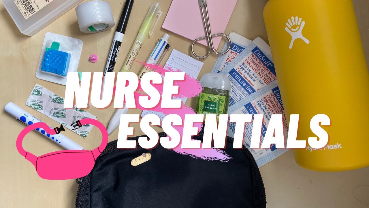 NURSING ESSENTIALS 2020: What's in my Nurse Work Bag! - YouTube