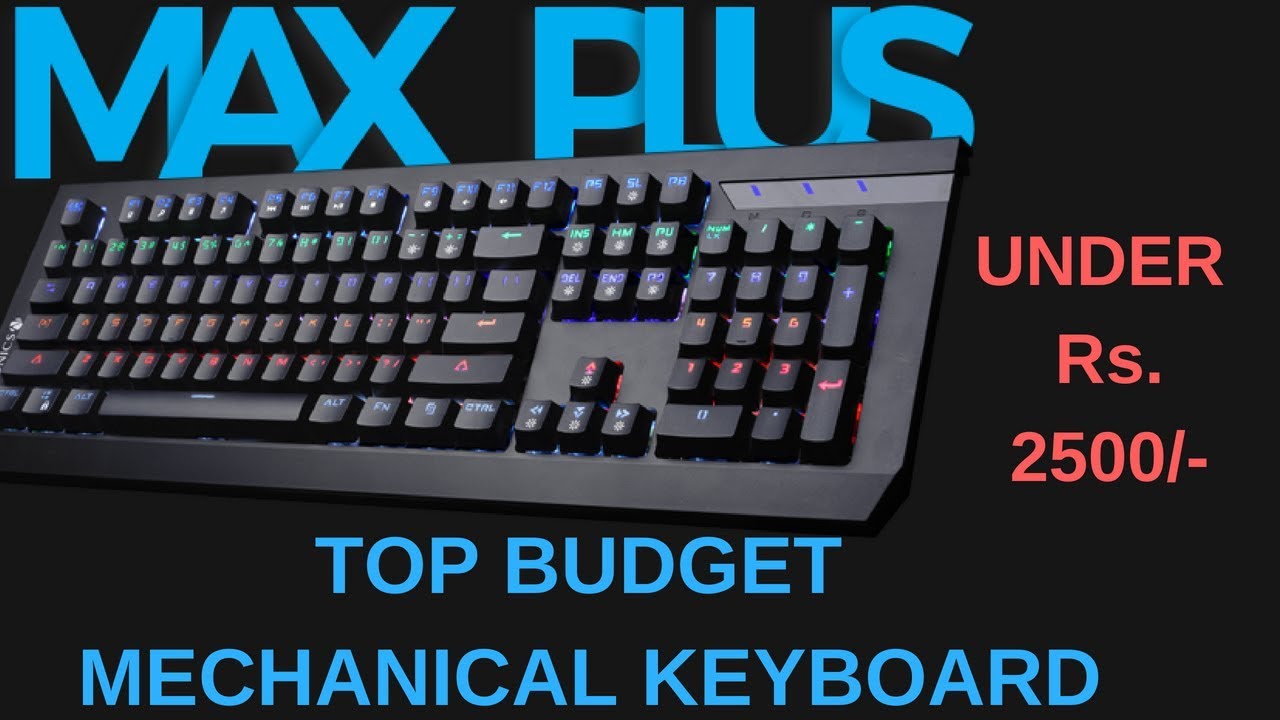 Best Budget Premium Mechanical Keyboard Under Rs.2500 | meTechno - YouTube