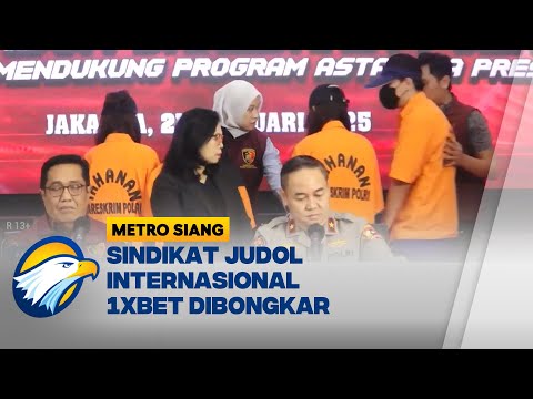 Sindikat Judol Internasional 1XBET Dibongkar, 9 Pelaku Ditangkap Polisi