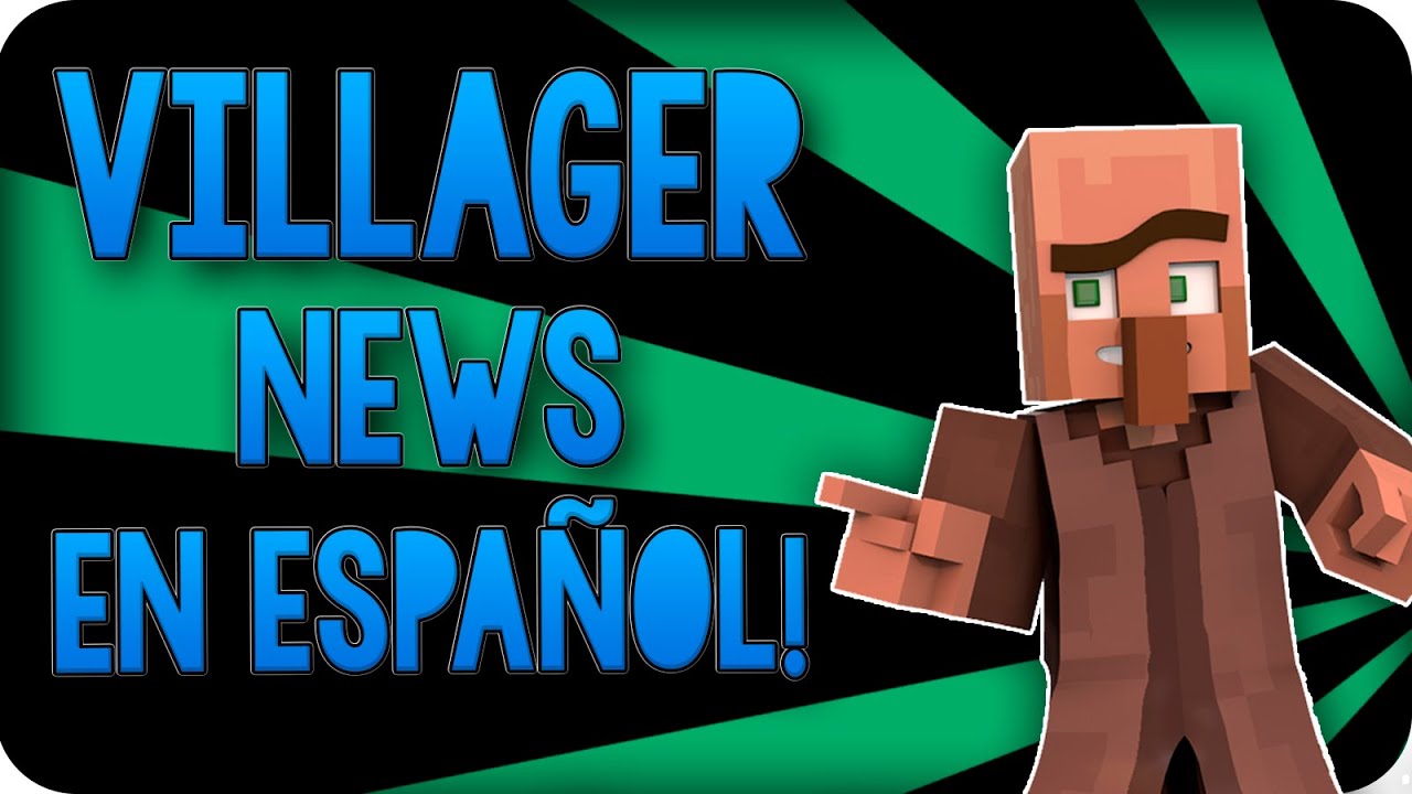 Villager News (Minecraft Animation) Doblada al Español - YouTube
