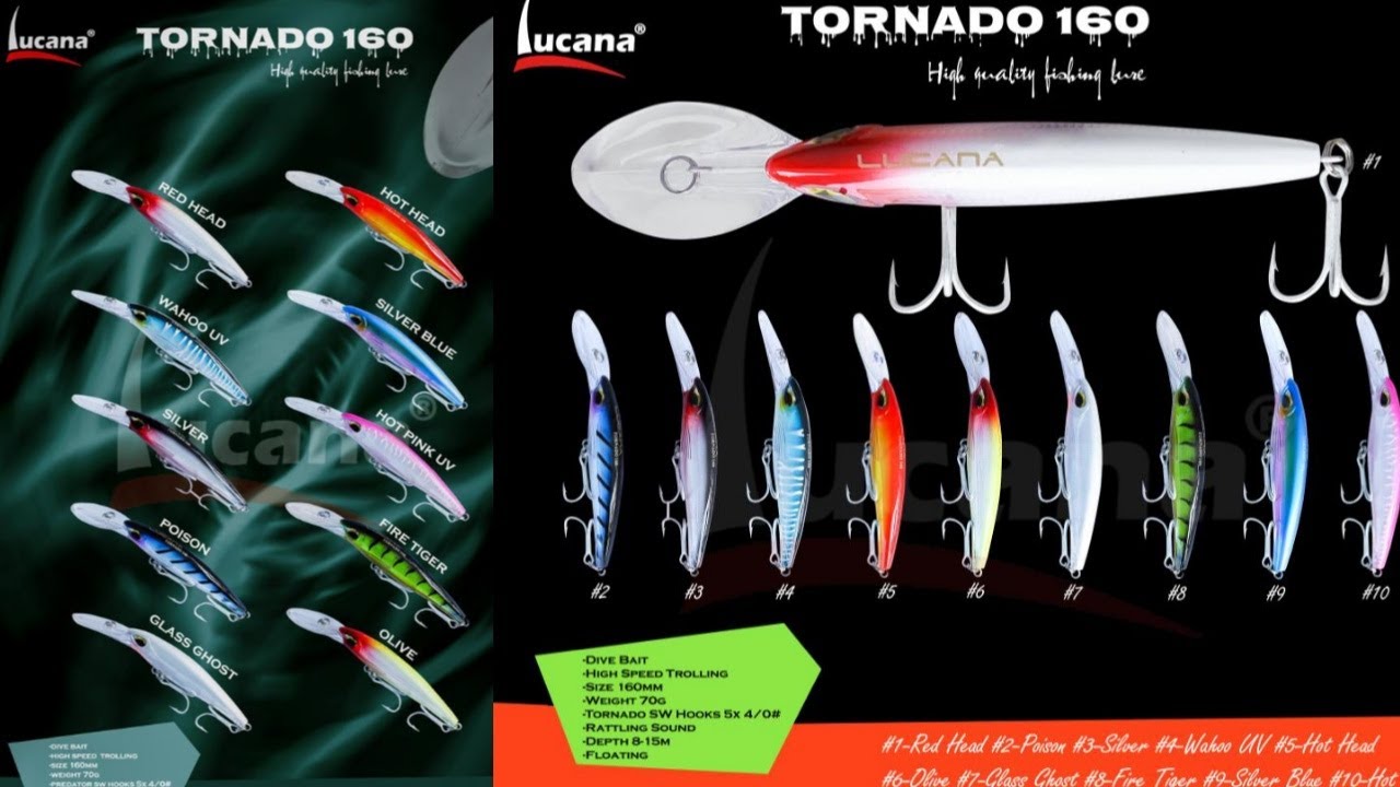 LUCANA TROLLING LUREs #lure @DJEREMYWADEFISHING - YouTube
