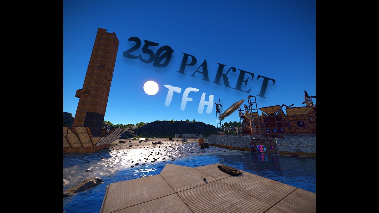 TFH | РЕЙД НА 250 РАКЕТ | US Rustinity 2x | RUST | 4 VS 4 - YouTube