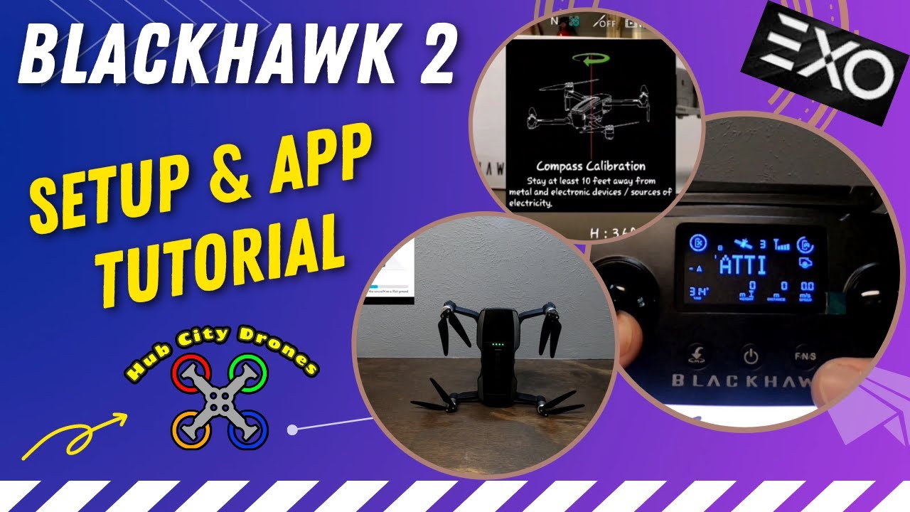 EXO BLACKHAWK 2 Complete Setup and APP Tutorial. #exo #setup #howto # ...