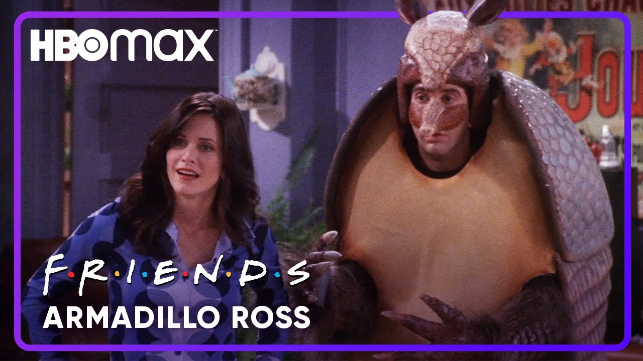 Ross se disfraza de armadillo para Navidad | Friends | HBO Max - YouTube
