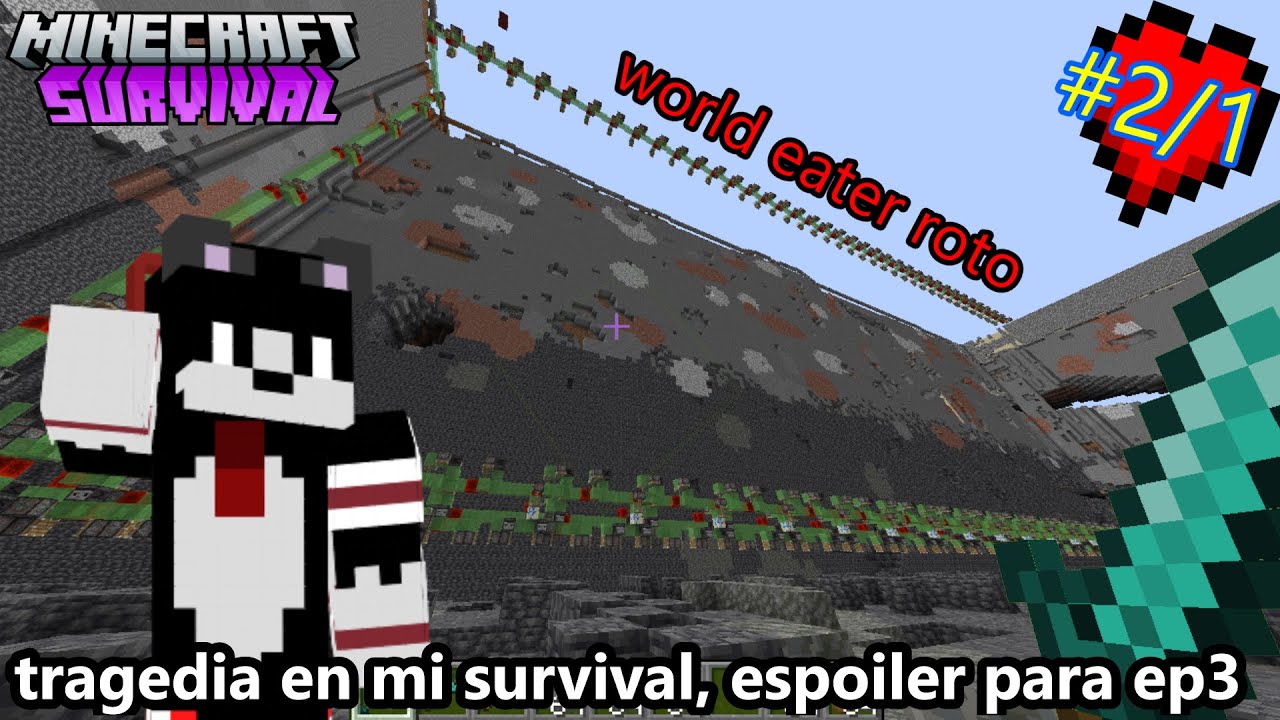 tragedia en mi mundo de minecraft I Survival Tecnico de kian Minera GT Tecnico #2/1 - YouTube