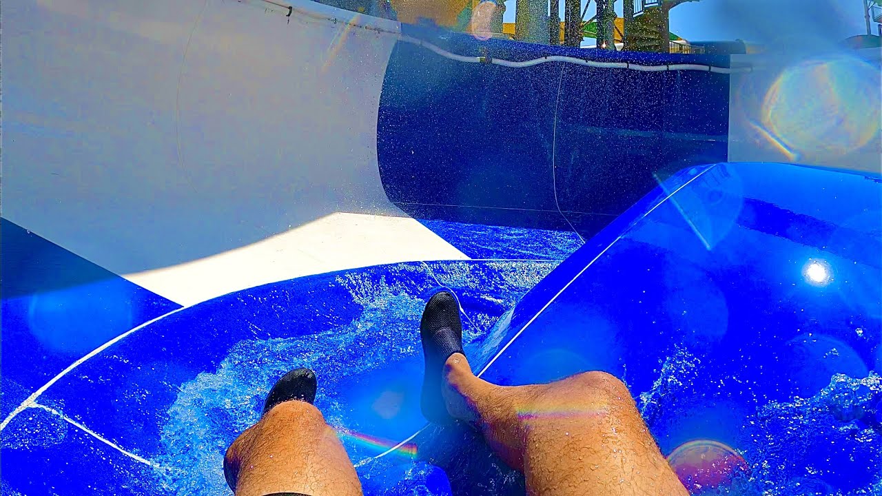 Toilet Water Slide at Marina Aquapark Waterland - YouTube