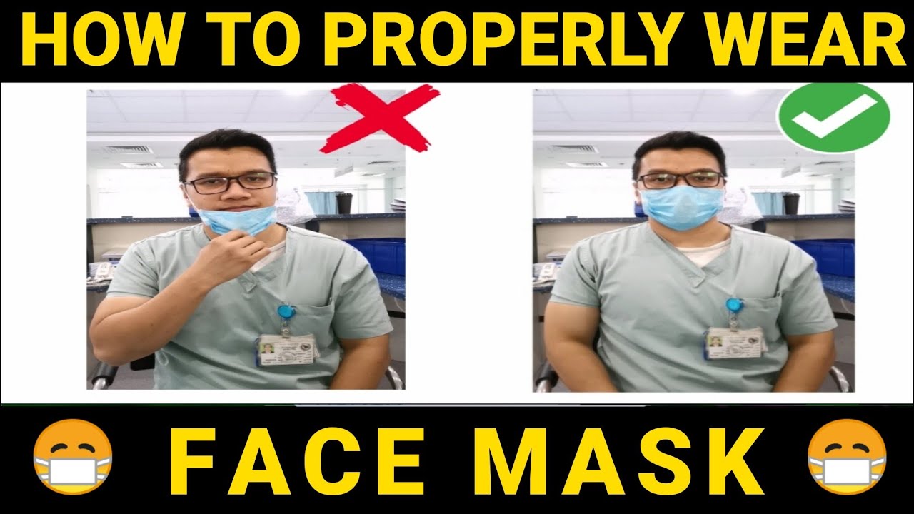 CORRECT WAY TO USE #FACEMASK : WHICH SIDE IS IT? - YouTube