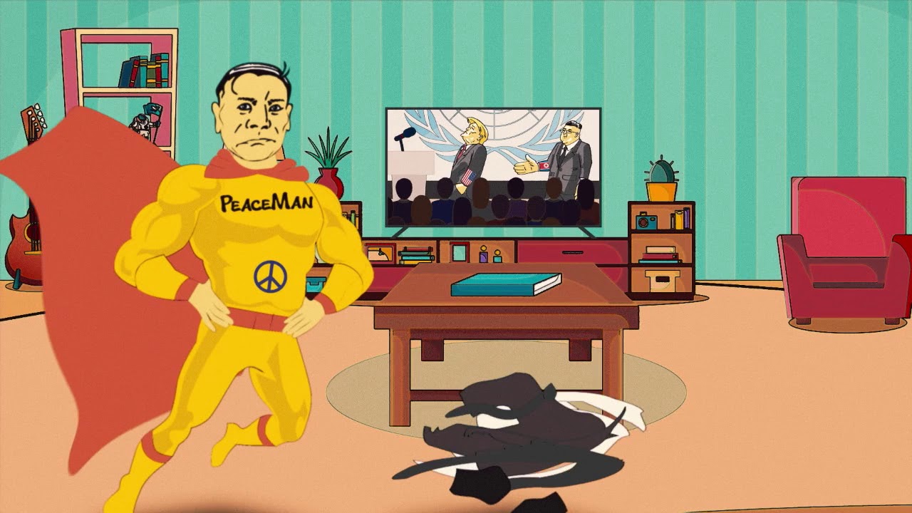 PeaceMan - герой борющийся за МИРЪЪЪ - YouTube
