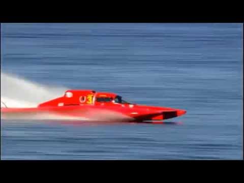 Footage of hydroplane flipping over on test run - YouTube