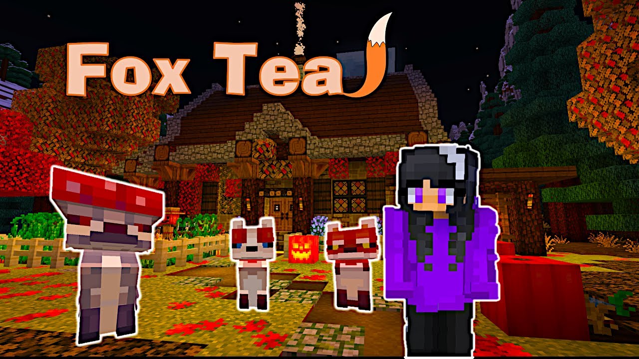 Fox Tea 01: The Perfect Cozy Cottage, plus Magic FOXES in Minecraft - YouTube