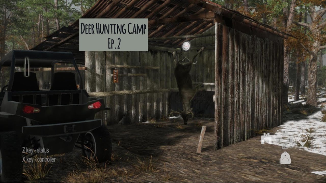 Deer Hunting Camp..Big Buck Down! - YouTube