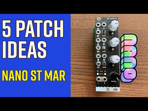Explore 5 patch ideas with a modular stereo mixer: NANO ST MAR - YouTube