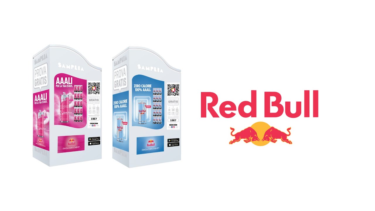 Samplia Italia - Campagna Red Bull Summer e Red Bull Zero - YouTube