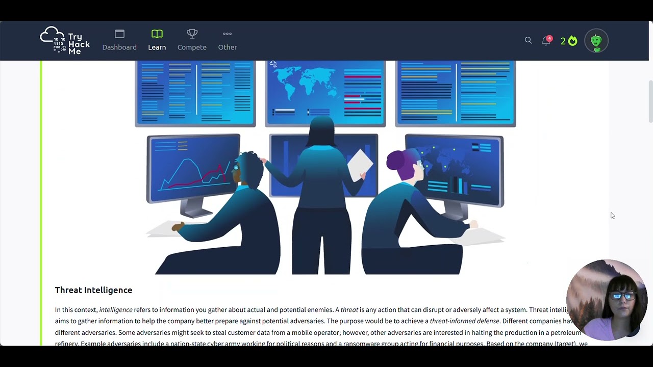 TryHackMe | Pre-Security | Intro to Cybersecurity - YouTube