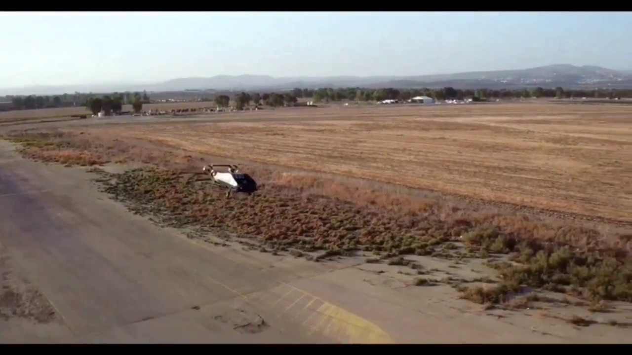 Cormorant UAV (formerly AirMule) Pattern Flight Over Terrain (short ...