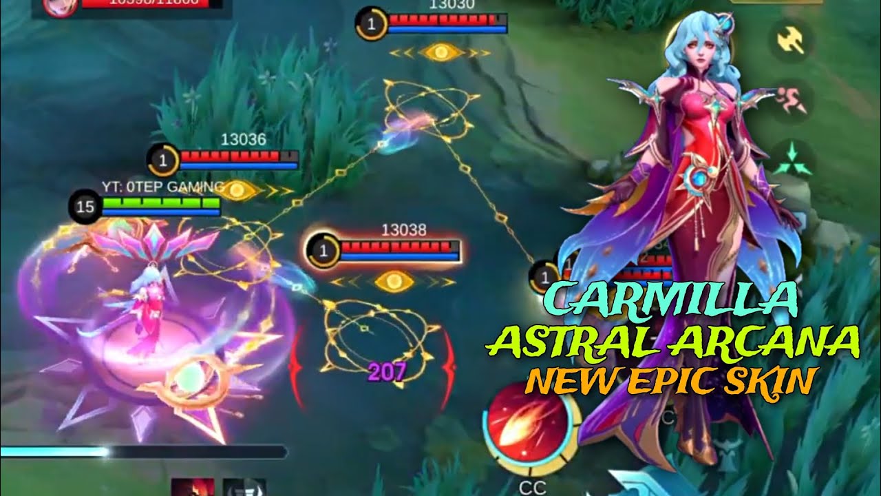 UPCOMING CARMILLA NEW EPIC SKIN " ASTRAL ARCANA " ENTRANCE ANIMATION ...