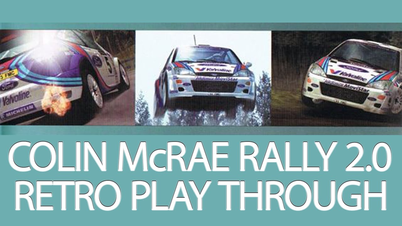 Original Colin McRae Rally 2.0 2000 PC Playstation Longplay Play ...