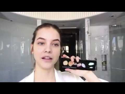 Make-up time with Barbara Palvin