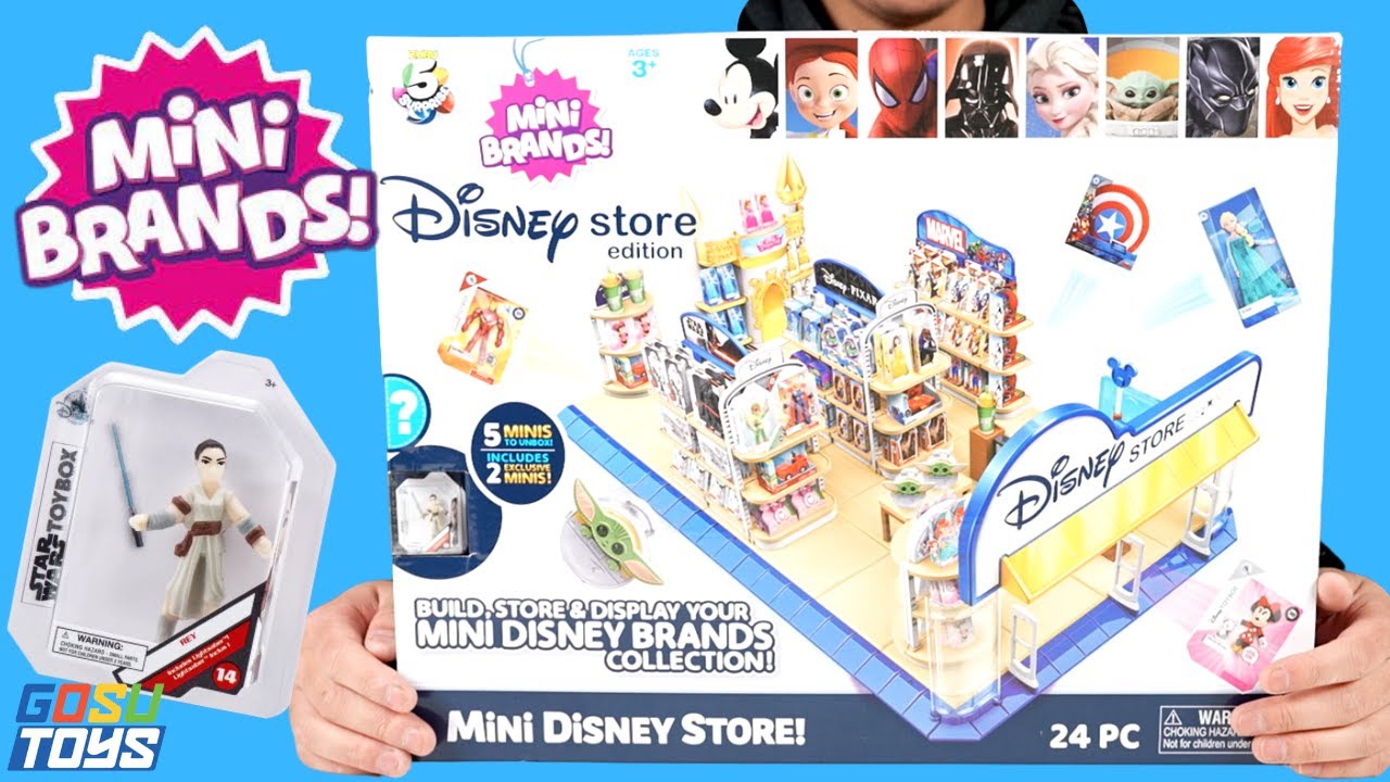 Zuru 5 Surprise Mini Brands! Mini Disney Store Edition Unboxing and ...