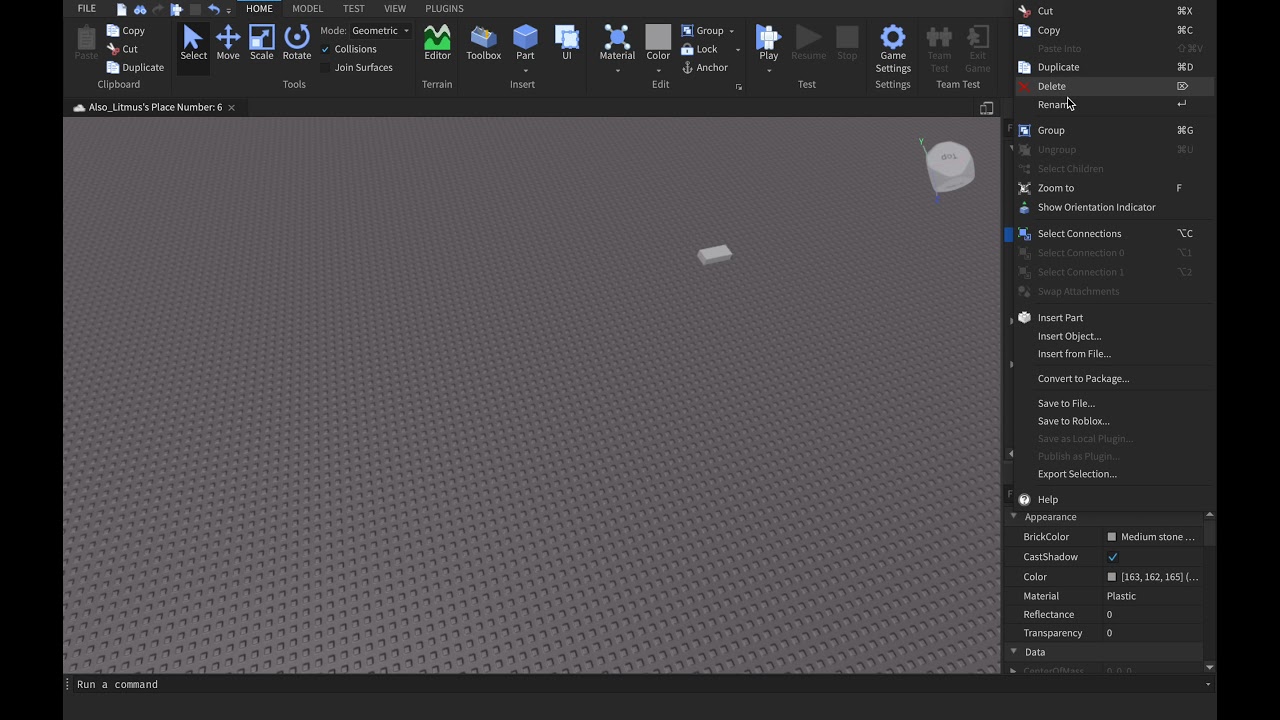 How to Create an Interactive Part that Manipulates the Player's Camera ...