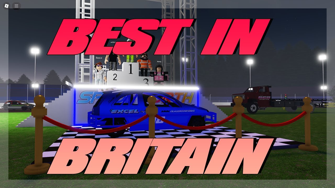 1300cc stock cars Best In Britain Championship Ipswich (ROBLOX) - YouTube