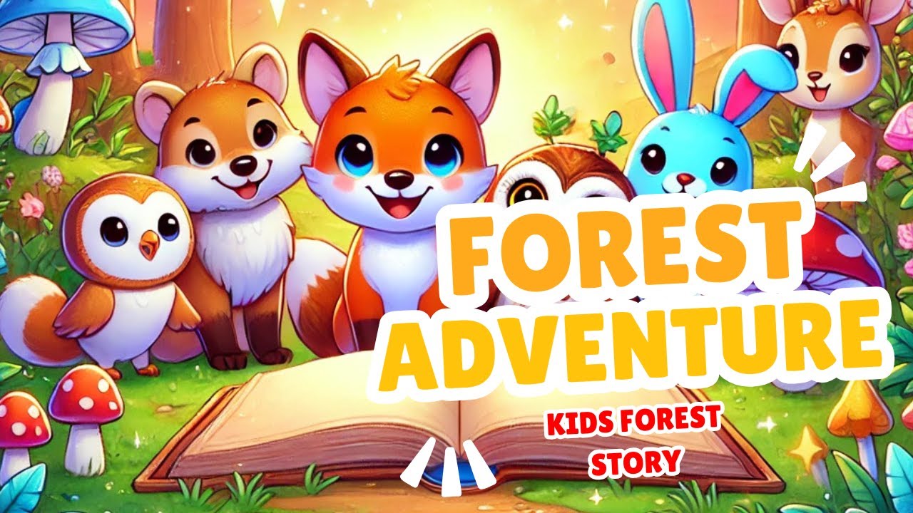 Whimsical Forest Adventure | Magical Story for Kids | Kids Forest Story ...