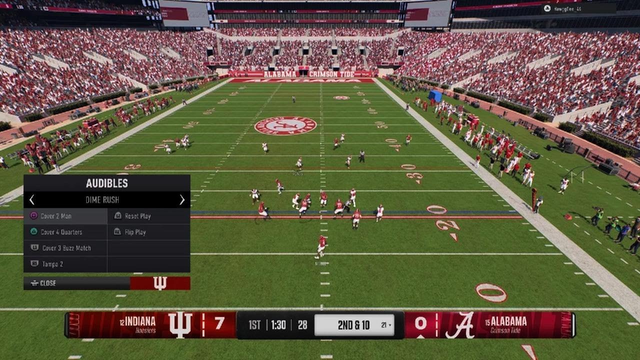 EA SPORTS College Football 25 (Road to CFP Indiana Gameplay Part 2 ...