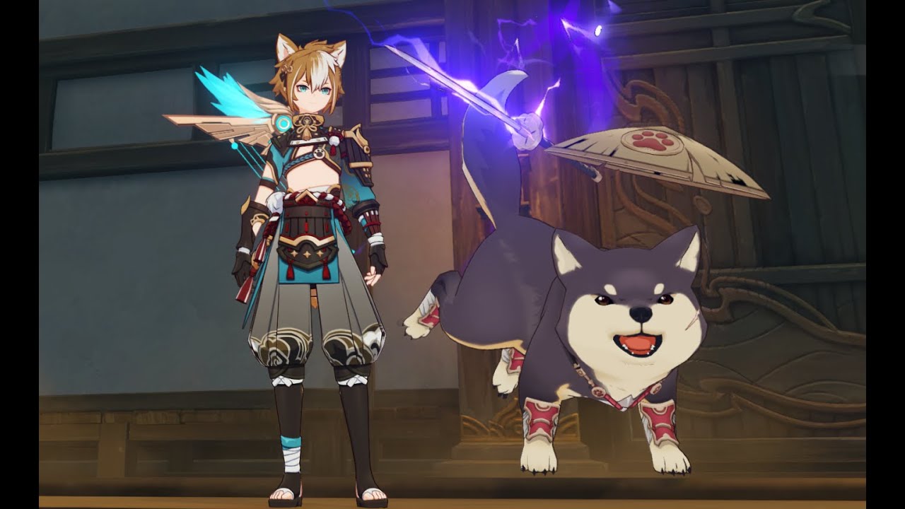 Gorou Solo Black Shadow (doggo vs doggo) - YouTube