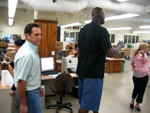 Shaquille O'Neal Visits Padron Cigars Pt. 2 - YouTube