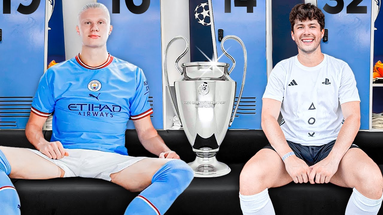 I Played in the UCL Final 🏆 - YouTube