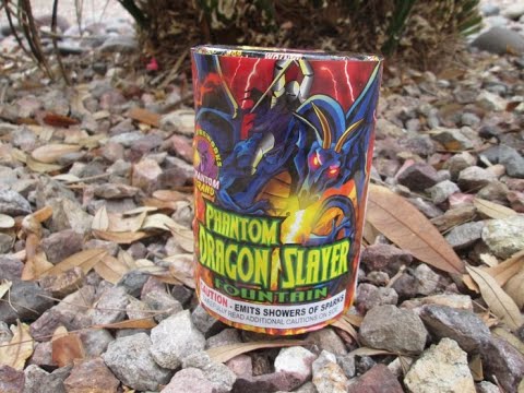 Phantom Fireworks - Phantom Dragon Slayer Fountain - YouTube