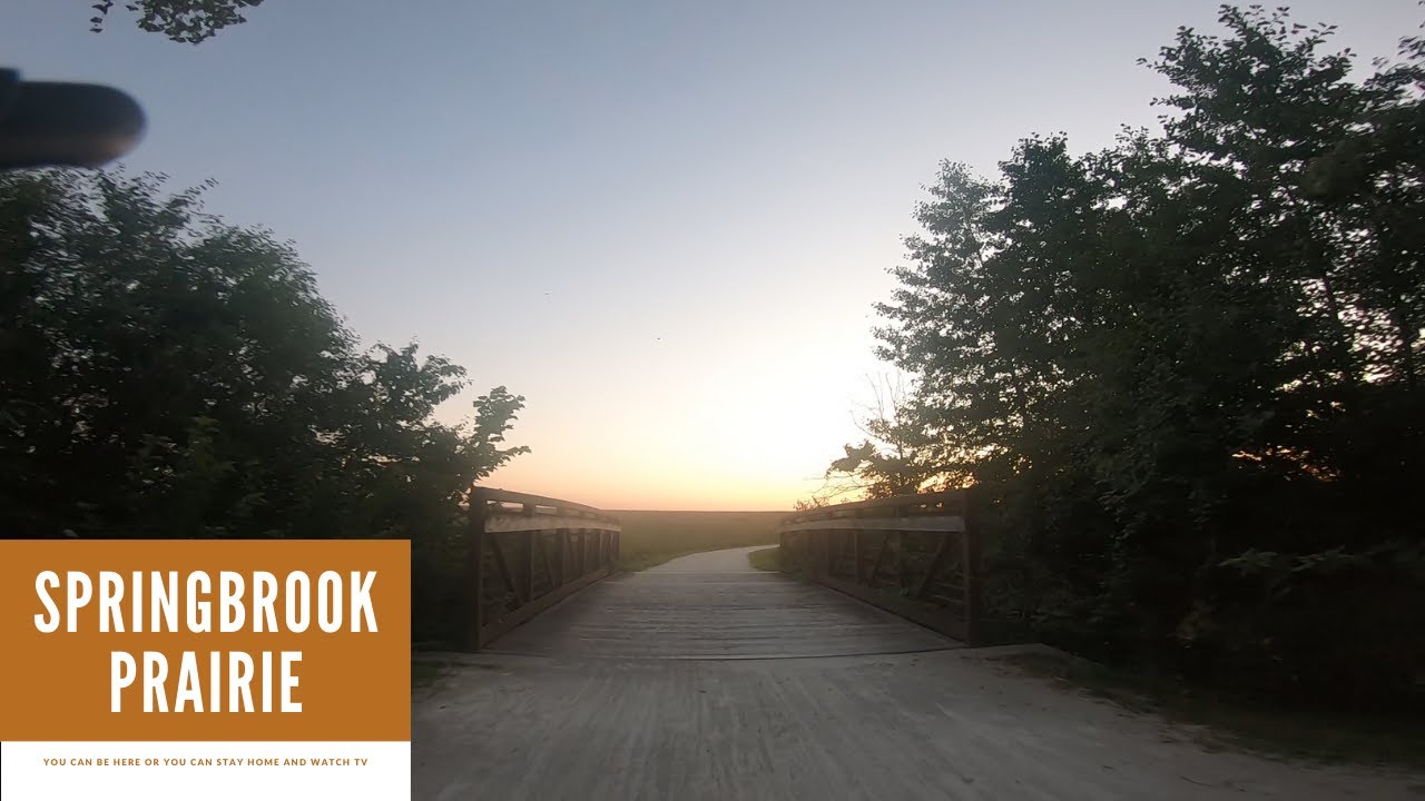 Bike Trails -2 | Springbrook Prairie Forest Preserve Naperville - YouTube