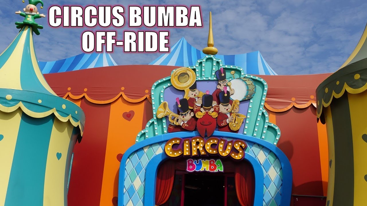 Circus Bumba Off-Ride Footage, Plopsaland de Panne Indoor Area | Non ...
