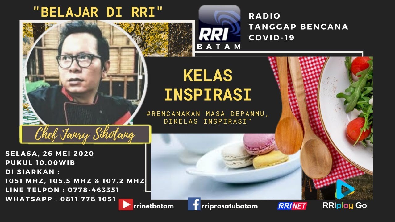 BELAJAR DI RRI, KELAS INSPIRASI RRI BATAM - YouTube