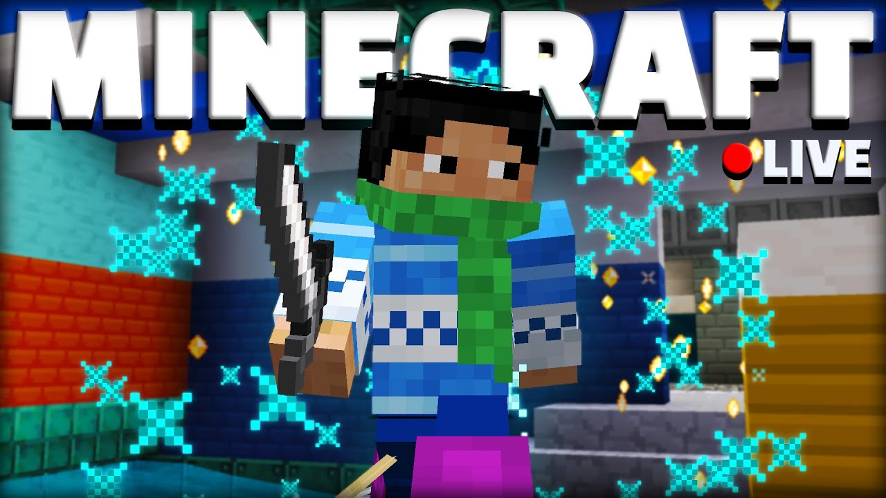 Surviving Sweaty Players In Minecraft LIVE! - YouTube