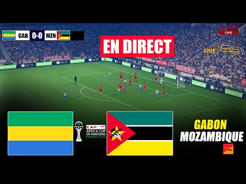 🔴EN DIRECT : GABON vs MOZAMBIQUE | Simulation de jeu eFootball PES 21