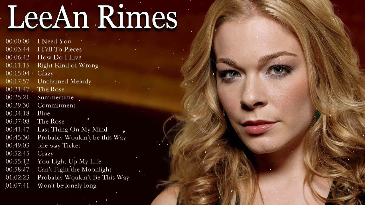 LeAnn Rimes Greatest Hits Full album - Best of LeAnn Rimes Songs ...