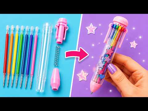 🎒 Genius School DIYs & Supplies! ✨ Must-Try Ideas | by 123 GO!