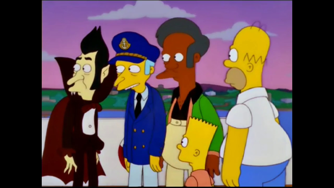 The Simpsons boat chase with Miami Vice theme - YouTube