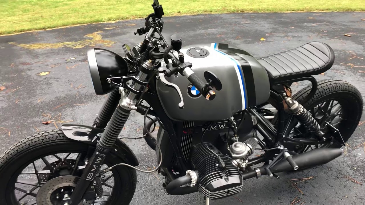 1983 BMW R80RT 1983 BMW R80RT Custom build - YouTube