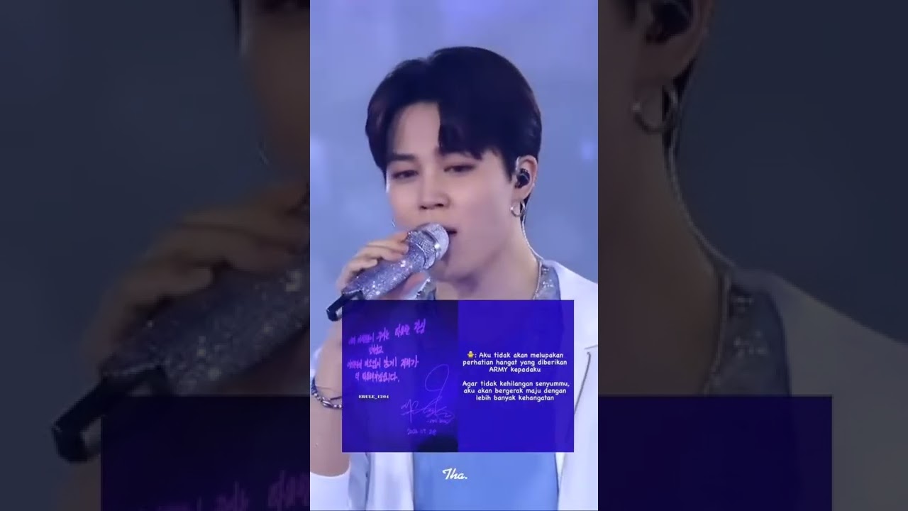 BTS Message At Proof Exhibition 💜 - YouTube