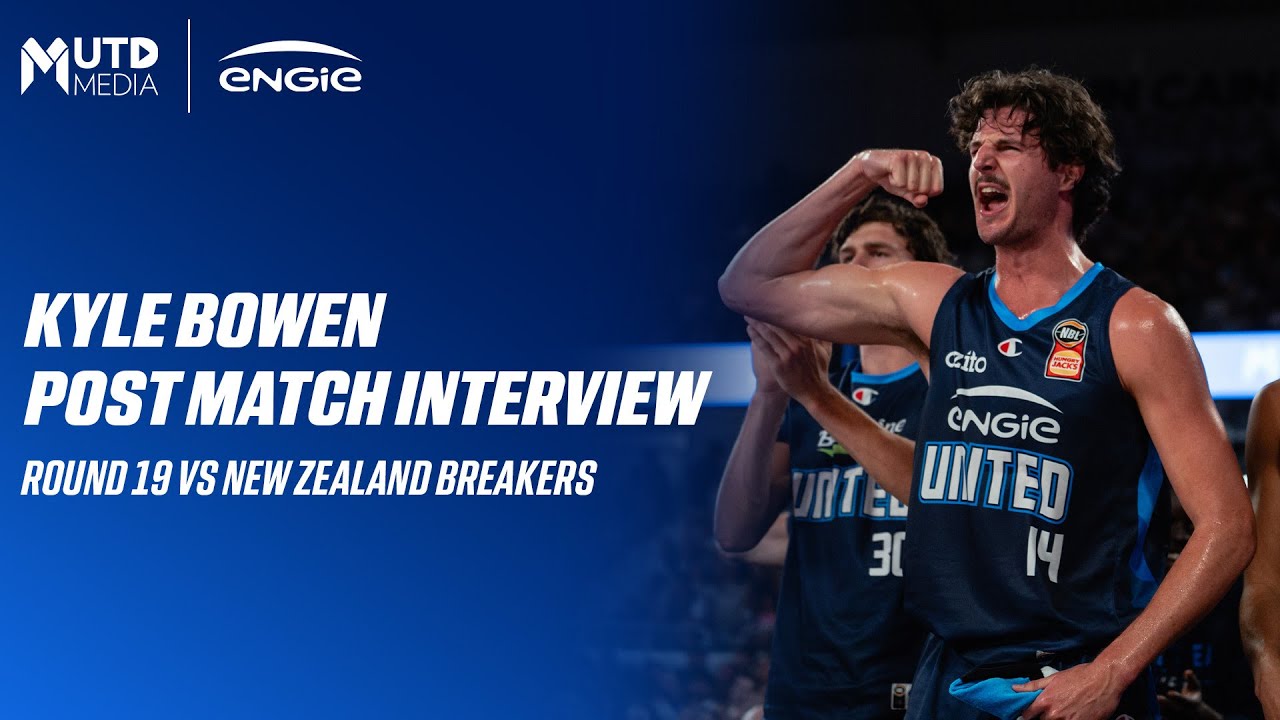 Kyle Bowen post game interview - NBL24 United v Breakers Round 19 - YouTube