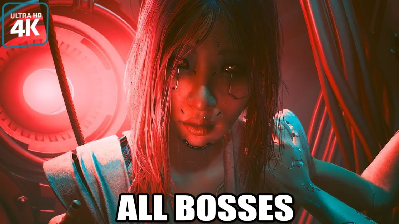 Cyberpunk 2077: Phantom Liberty - All Bosses (With Cutscenes) 4K 60FPS ...