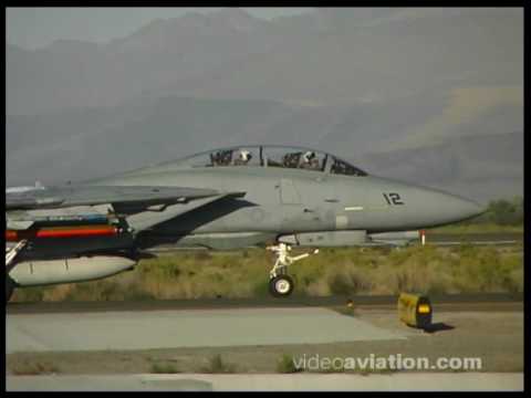 F-14 Tomcat NSAWC NAS FALLON 1998 2/2 - YouTube