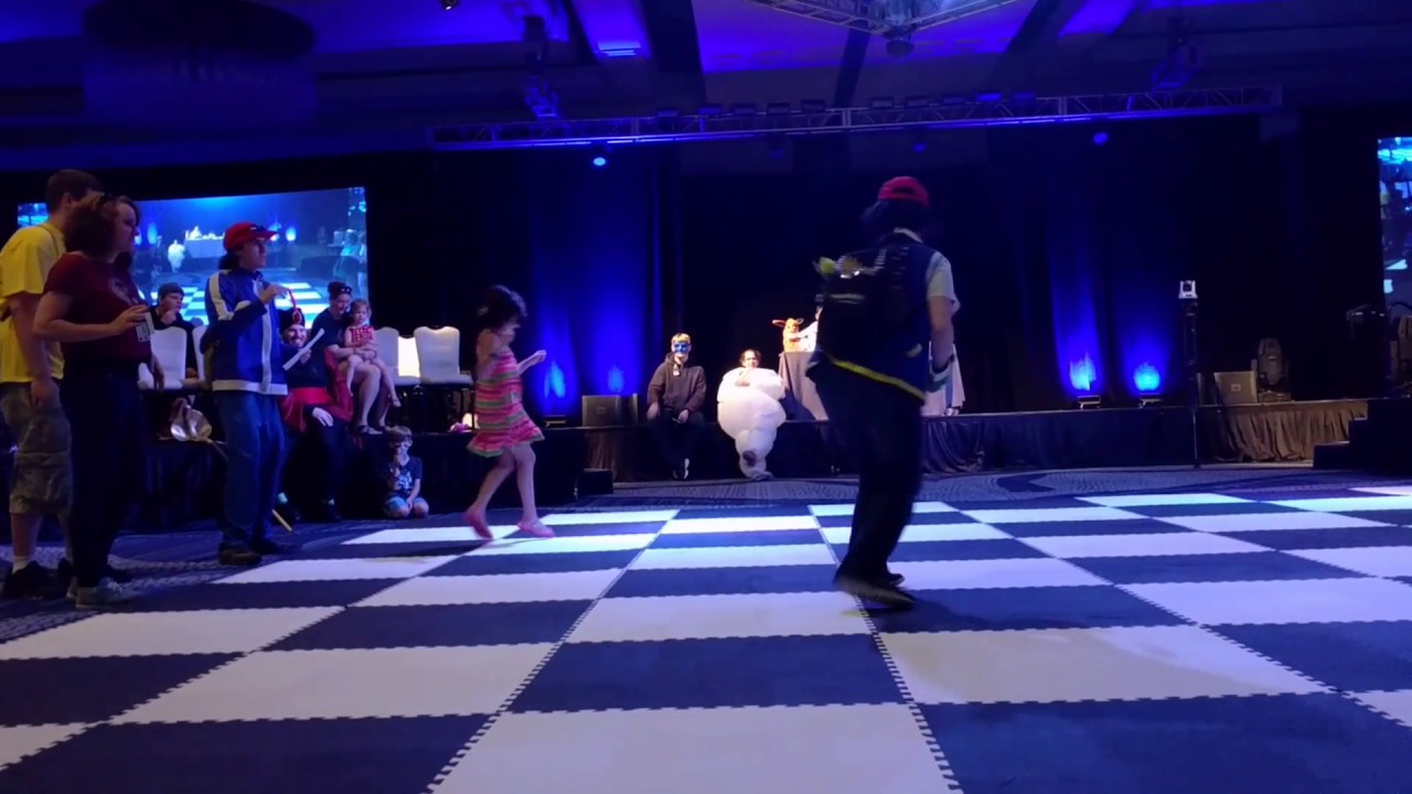 Rina Pokemon LARP battle at Mechacon 2017 - YouTube