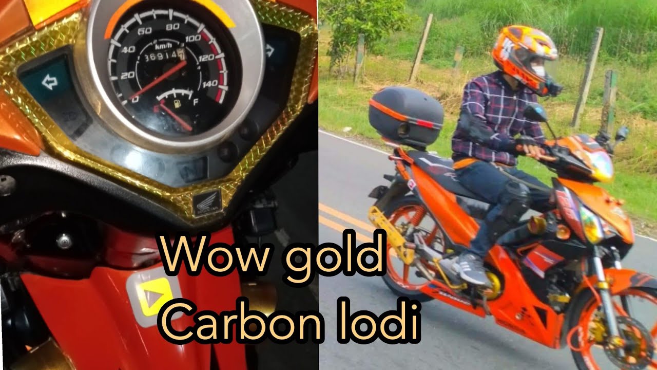 gold carbon lodi-Honda wave alpha gilas 125! - YouTube