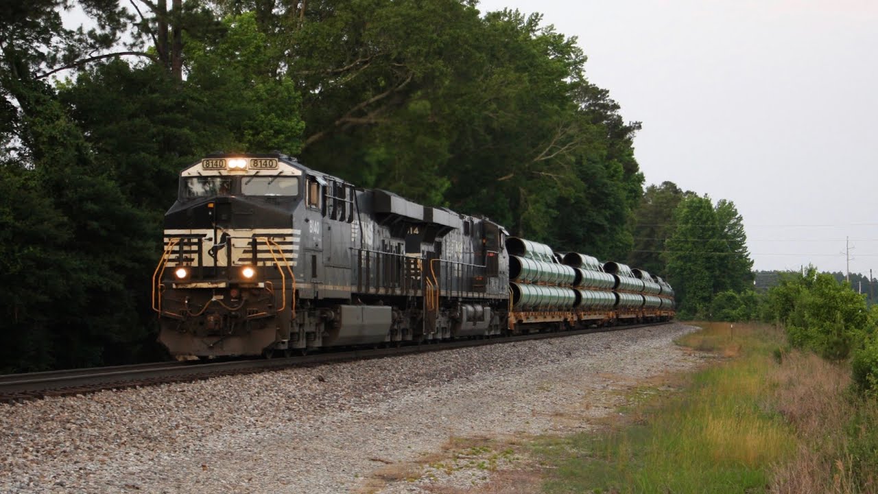Railfanning Meridian, MS 5/27/23 ft. NS 8101, SP Patch, NS ACC's, and ...